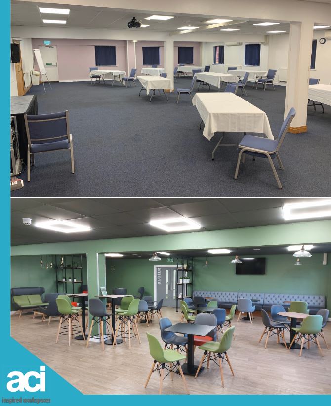 Modern & Inviting Cafe Space - Office Design Company